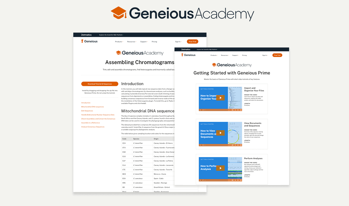 Geneious | Bioinformatics Software for Sequence Data Analysis