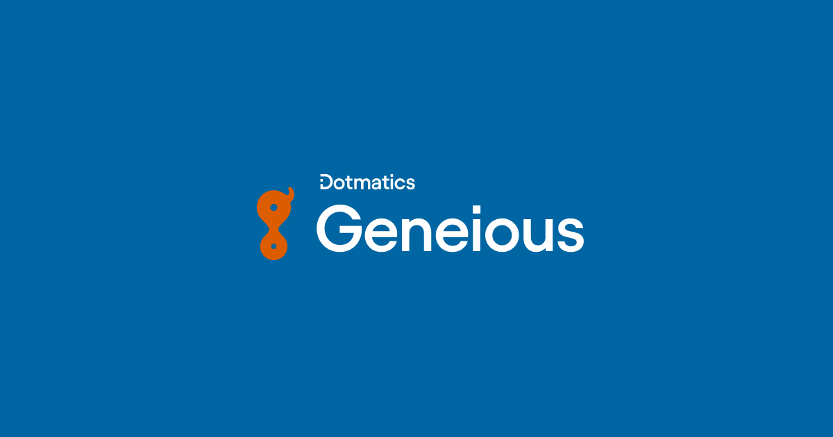 Geneious Prime | Molecular Biology and Sequence Analysis Tools - Geneious